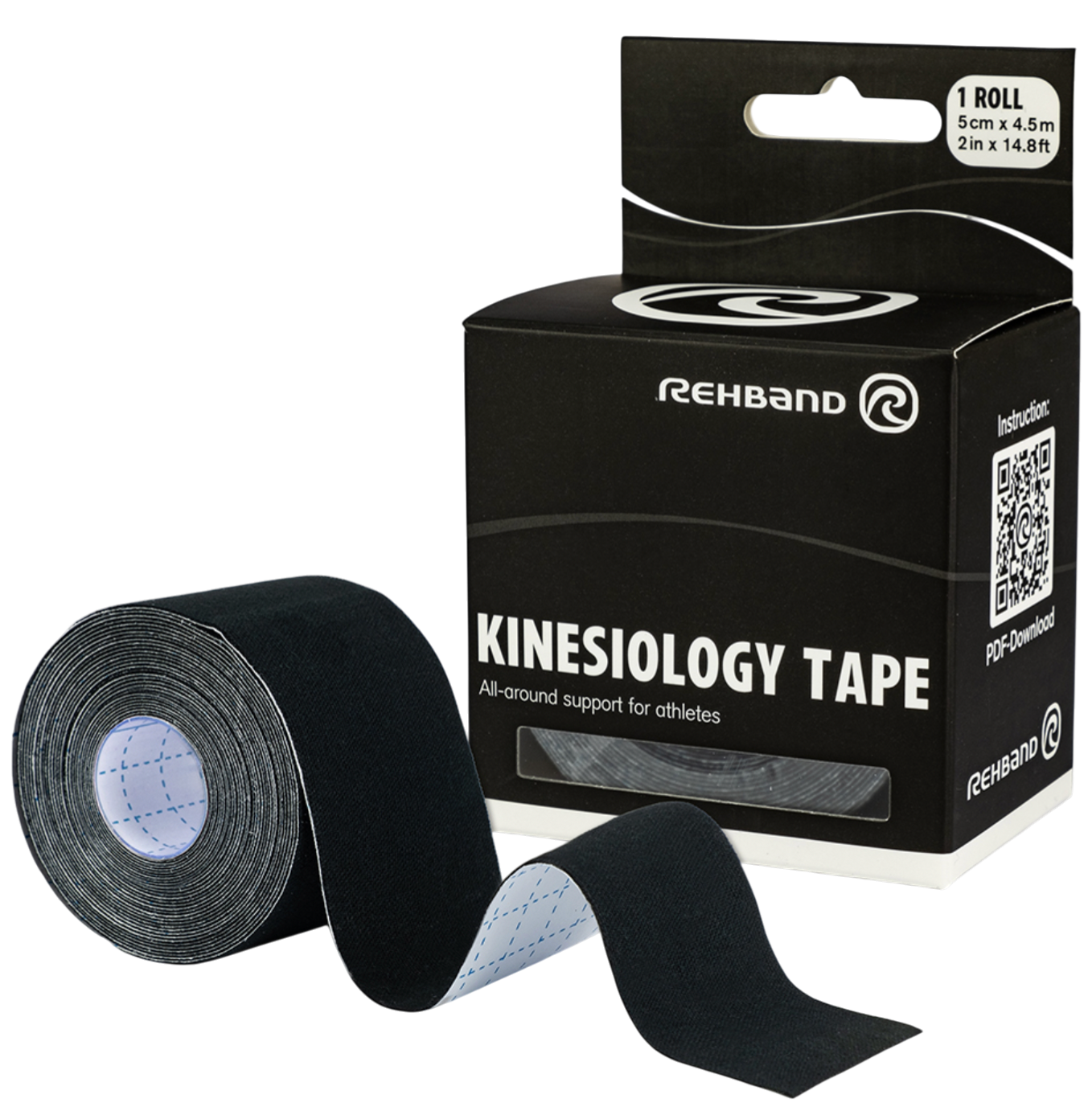 Tape-Band Rehband Rx Kinesiology 1 Roll Tape - Top4Running.de