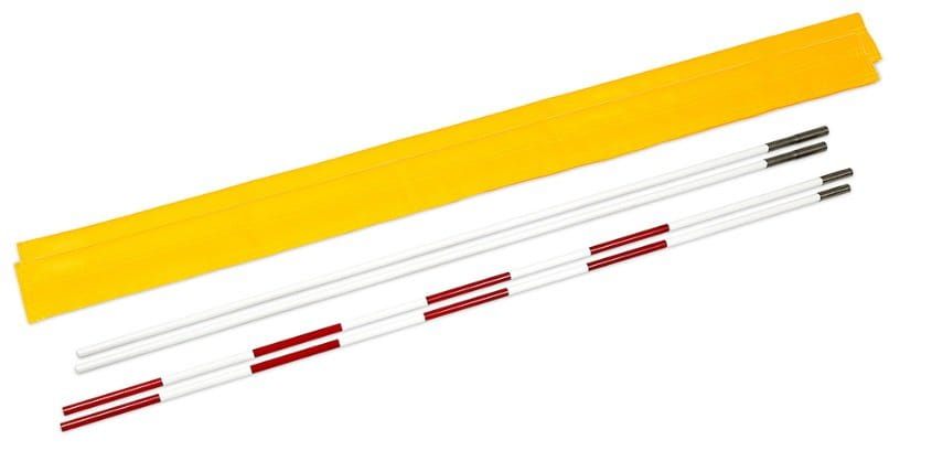 Мрежа Funtec PRO 8.5 M, INCL. BEACH VOLLEYBALL NET ANTENNA PLUS, 2 ...