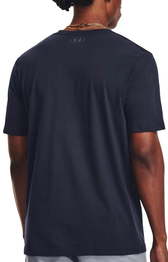 Majica Under Armour UA ELEVATED CORE POCKET SS-BLU - 11teamsports.si