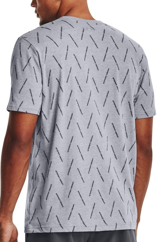 Tee-shirt Under Armour UA M ELEVATED CORE AOP NEW-GRY - Top4Running.fr