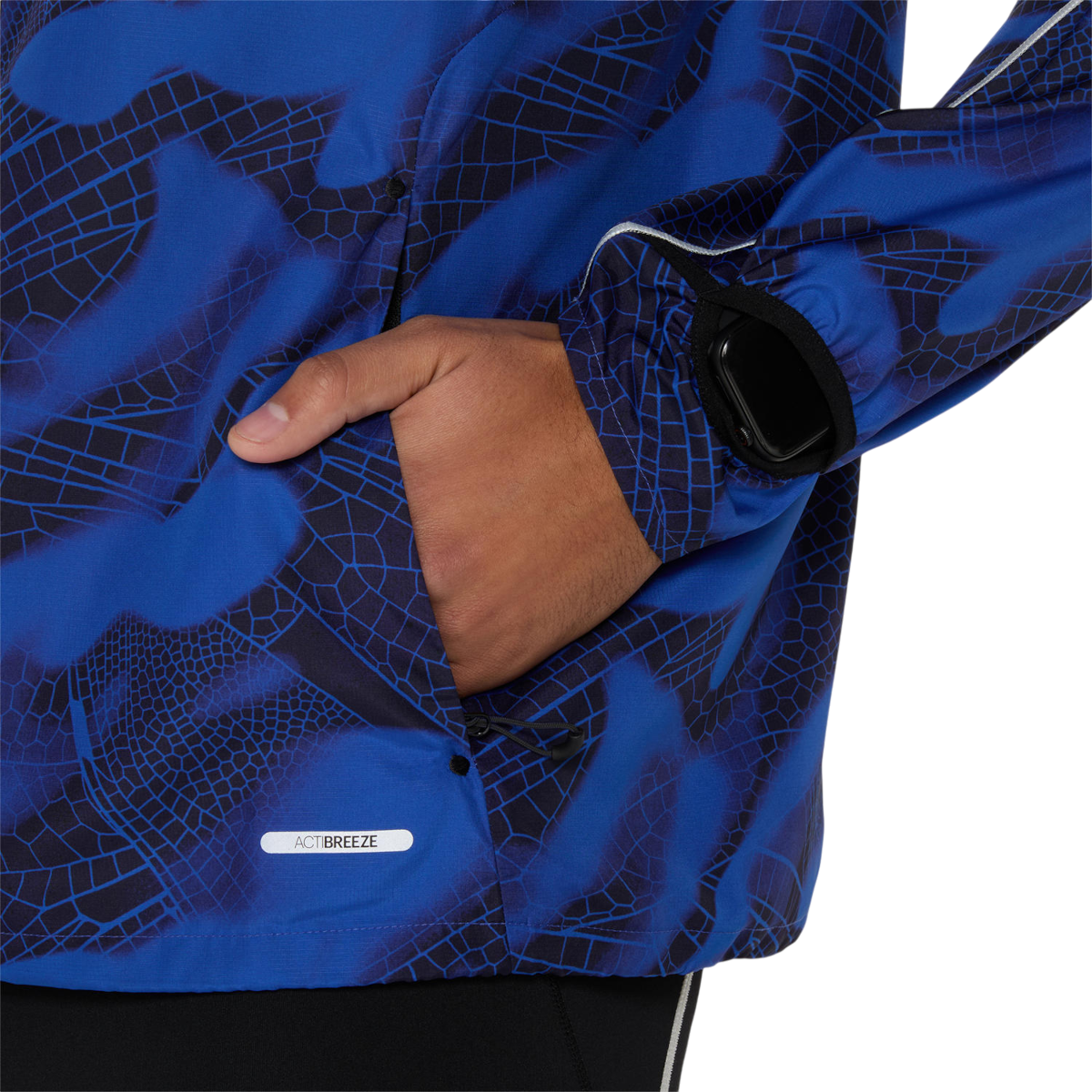 Jacke ASICS ROAD LITE-SHOW PACKABLE JACKET - Top4Running.de