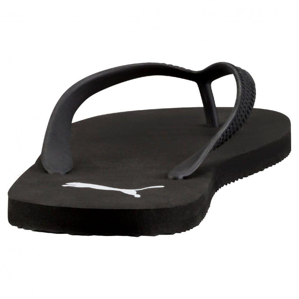Badeslipper Puma First Flip black-white - Top4Fitness.de