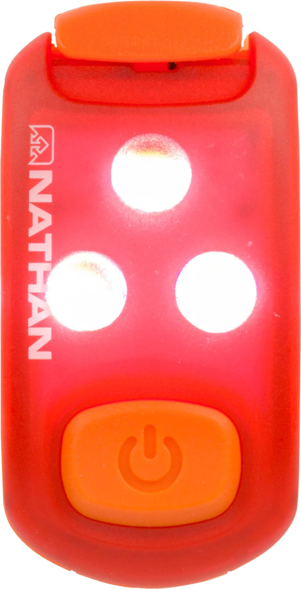 Léger Nathan Strobe LED Safety Light Clip - Top4Running.fr