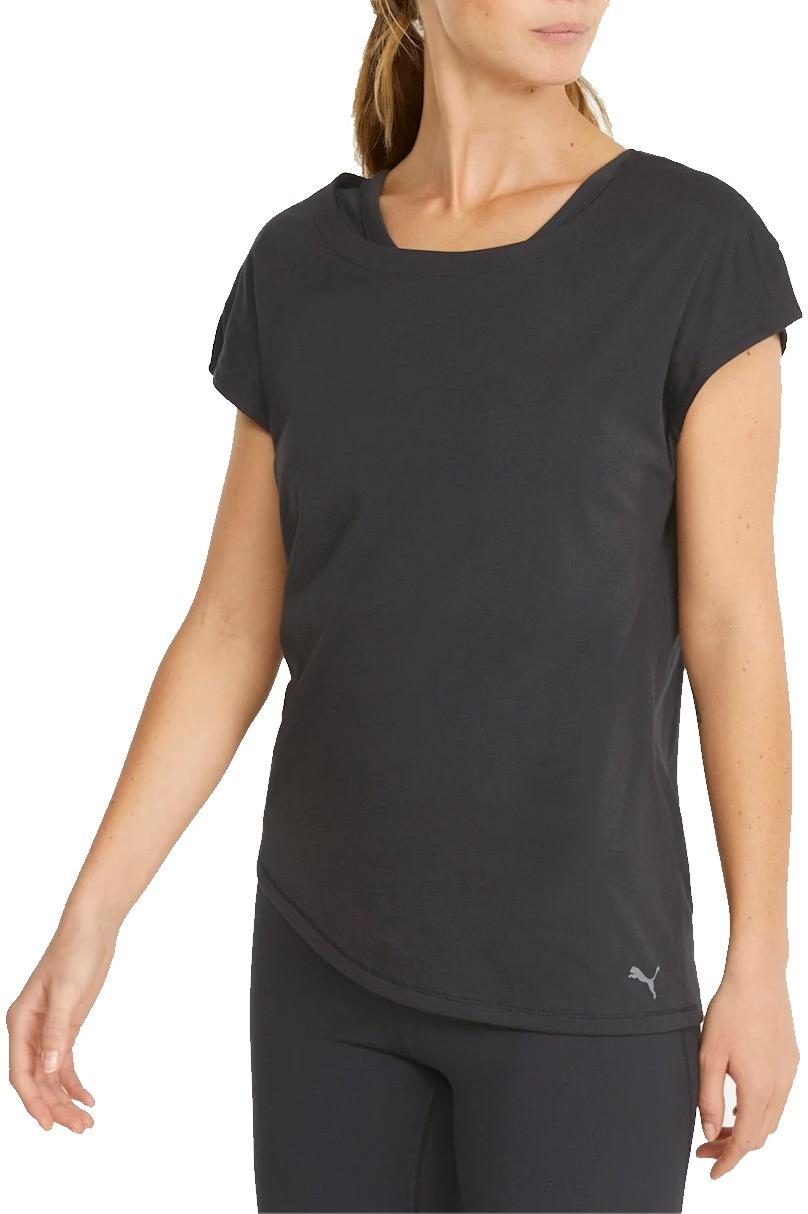 T-shirt Puma STUDIO FOUNDATION TEE Black - Top4Running.gr