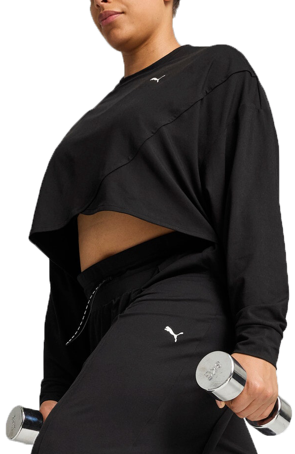 Dámská tréninková mikina Puma Cloudspun Crossover Crew - Top4Running.cz