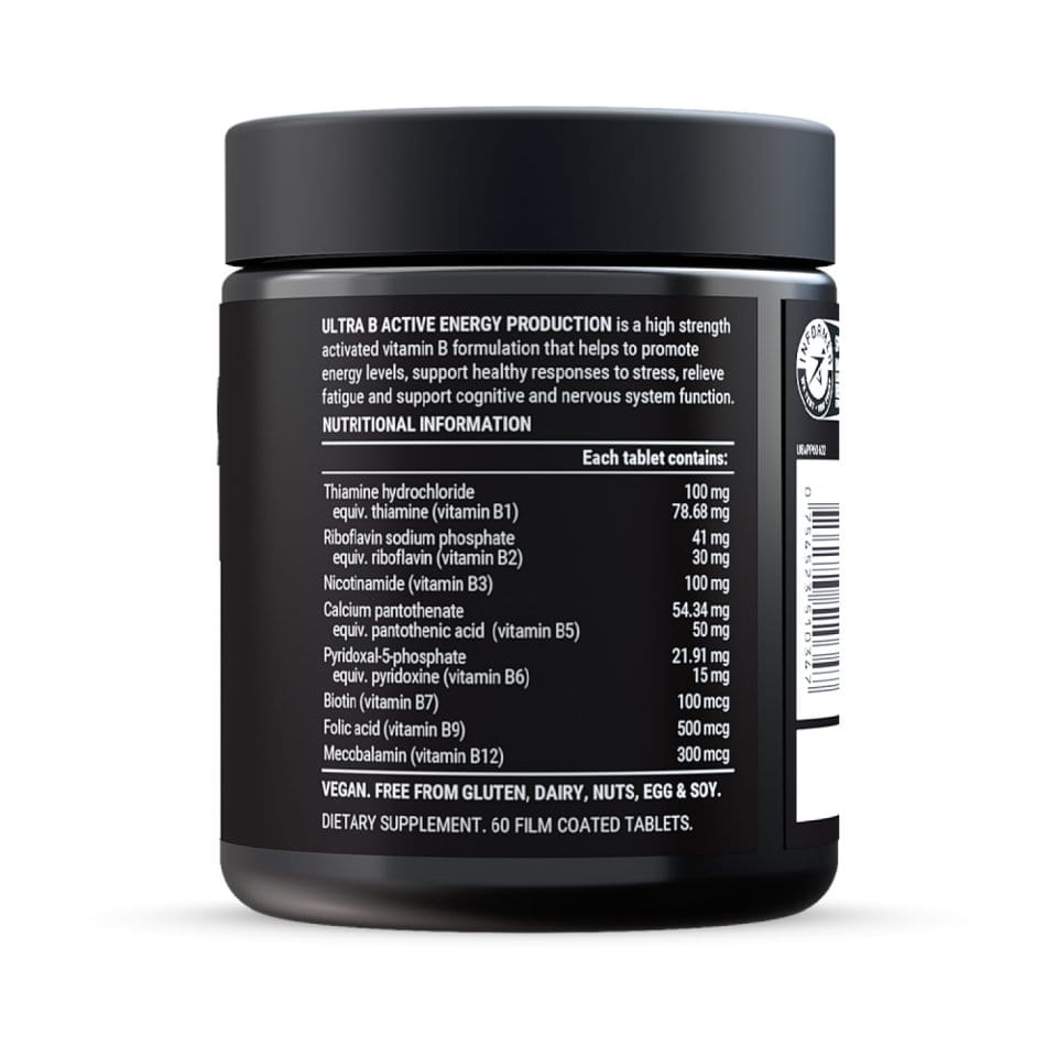 Tabletten Pillar Ultra B Active Peak Performance - Top4Running.de