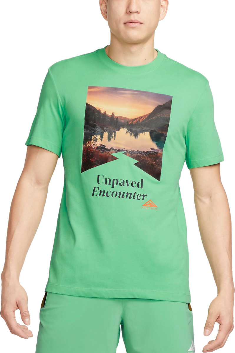 T-shirt Nike M NK DF TEE TRAIL PRINT - Top4Running.pt