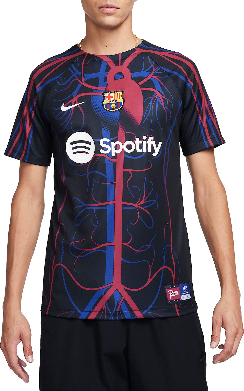 T-shirt Nike FCB M NK DF ACD PR SS TOP INF K PM PTA - 11teamsports.pt