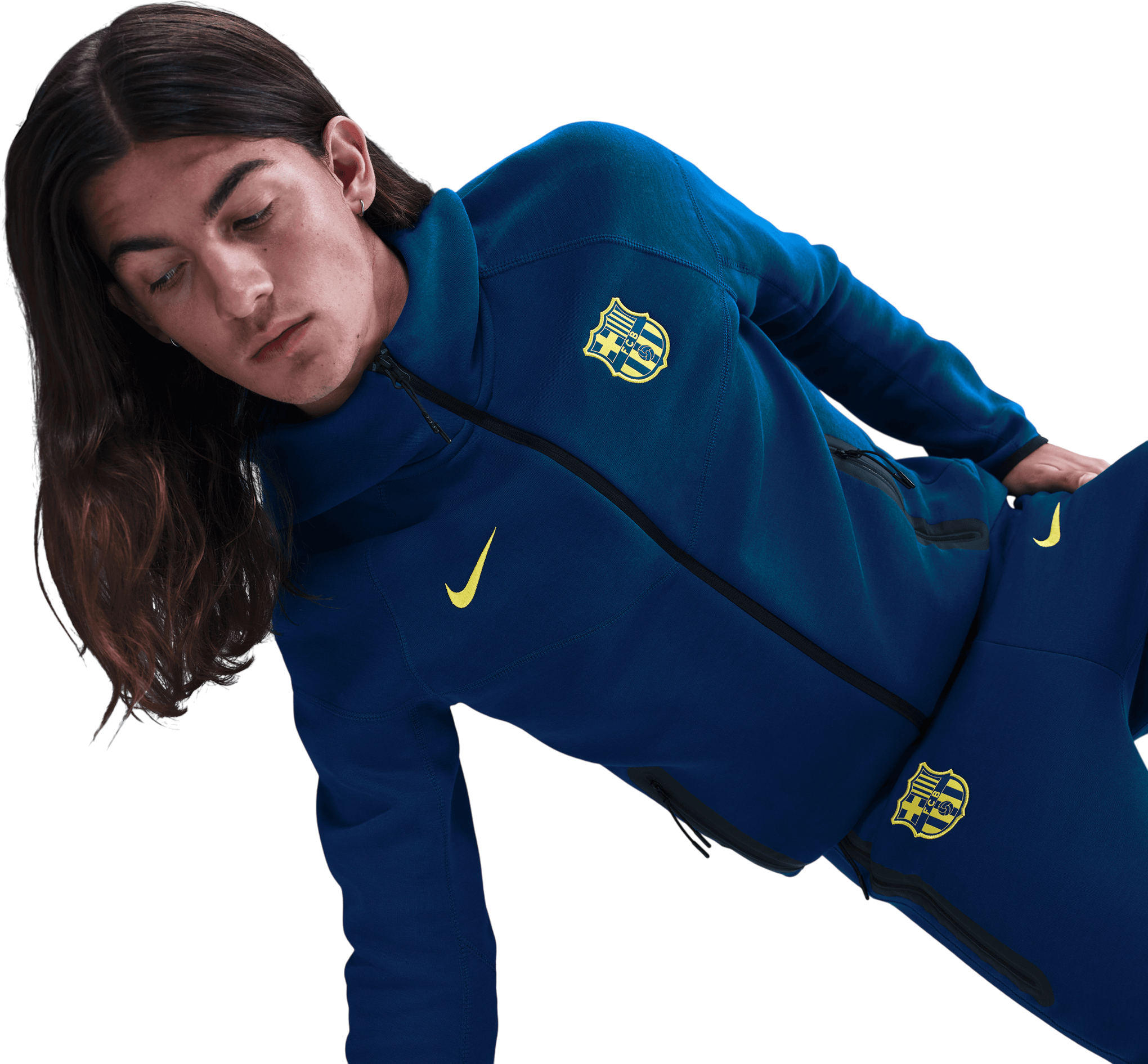 Hooded sweatshirt Nike FC Barcelona Tech Fleece - 11teamsports.ie