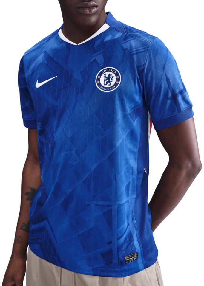 Pánský domácí dres s krátkým rukávem Nike Chelsea FC Stadium 2025/26 ...