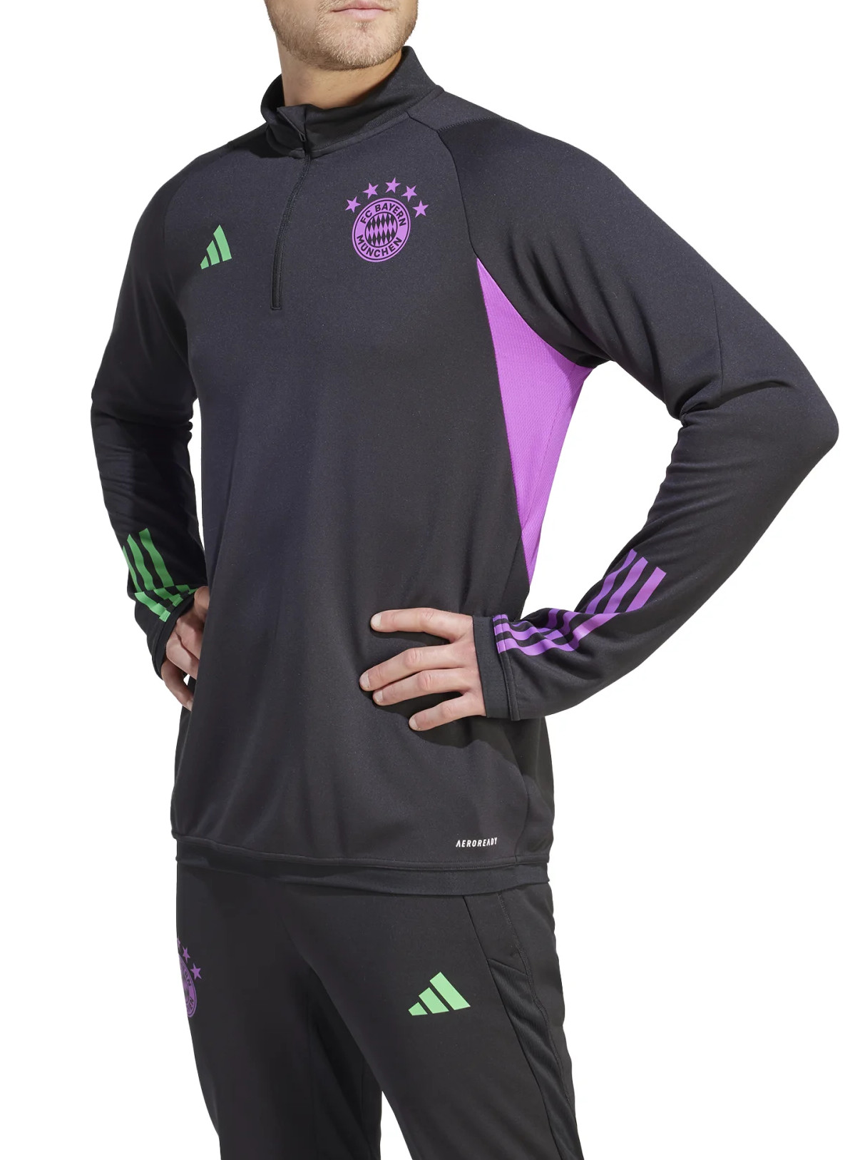Koszula z długim rękawem adidas FCB TR TOP - 11teamsports.pl