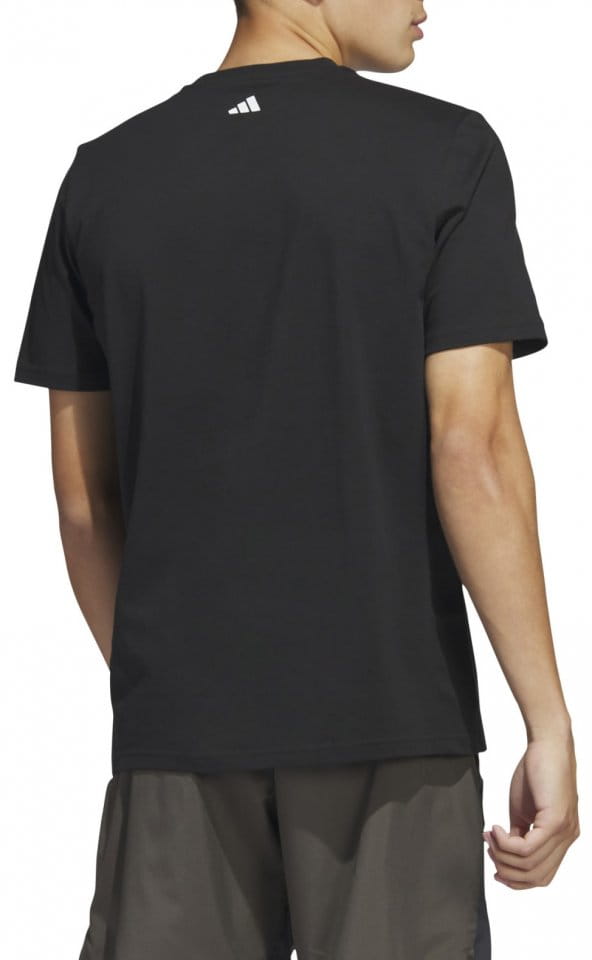 Tee-shirt adidas CHAIN NET G T BLACK - Top4Running.fr