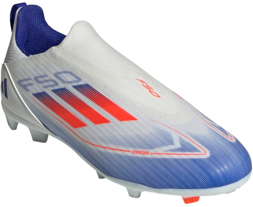 Dětské beztkaničkové kopačky adidas F50 League Laceless FG/MG - 11teamsports.cz