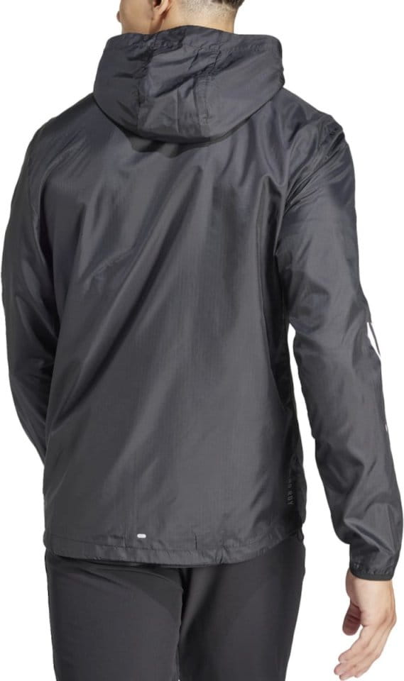 Pánská běžecká bunda s kapucí adidas Own The Run 3-Stripes - Top4Running.cz