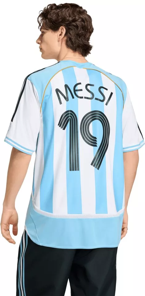 Pánský domácí dres s krátkým rukávem adidas Argentina 2006 Messi ...