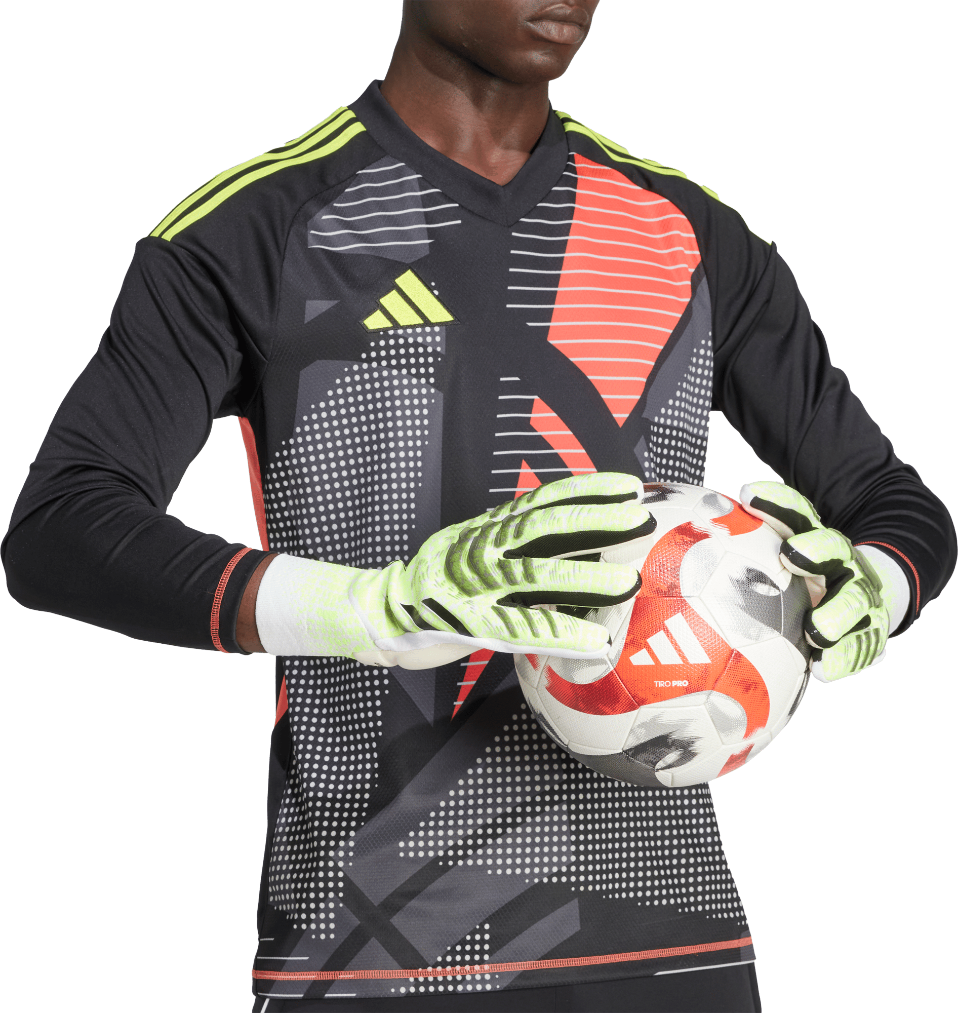 Goalkeeper's gloves adidas PRED GLOVE PRO FINGERSAVE PROMO ...