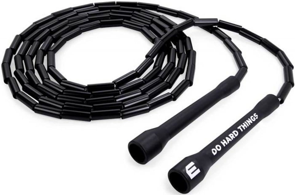 Jump ELITE SRS Do Hard Things Rope 1" Beaded - Black/Black - Top4Fitness.ie