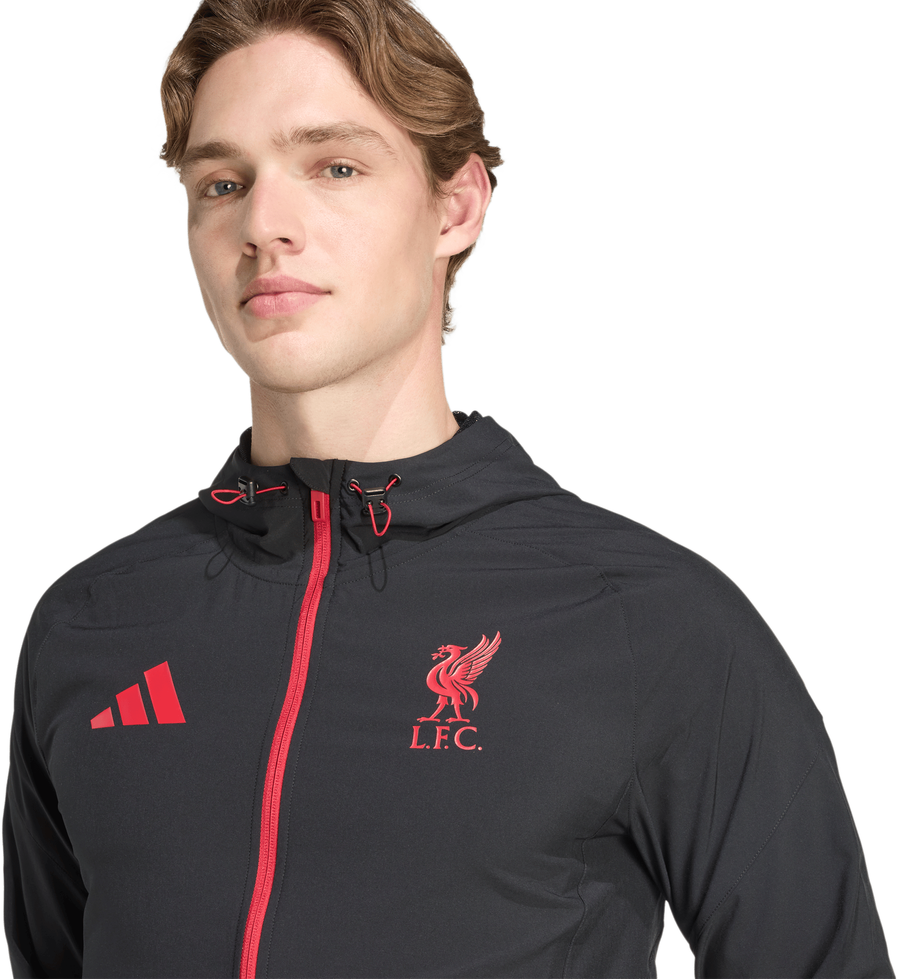 Geci cu gluga adidas Liverpool FC Tiro25 Competition Vis Tech Track ...