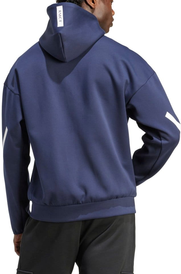 Pánská bunda s kapucí adidas Real Madrid Anthem - 11teamsports.cz