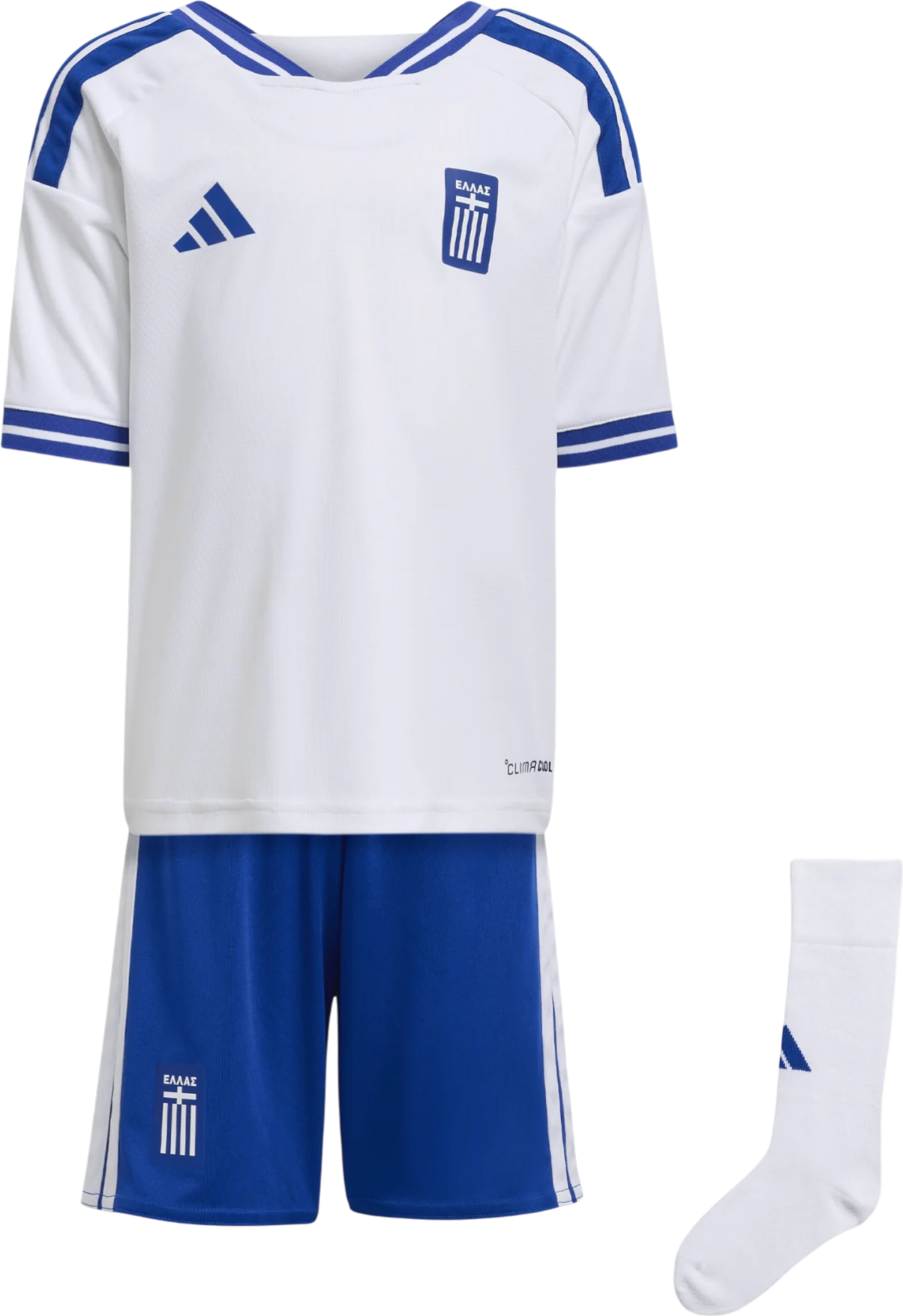 Kit adidas Greece Home Set 2026 Kids - 11teamsports.ie