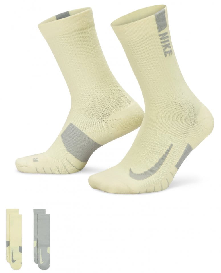 Chaussettes Nike Multiplier Crew Sock (2 Pairs) - Top4Running.fr