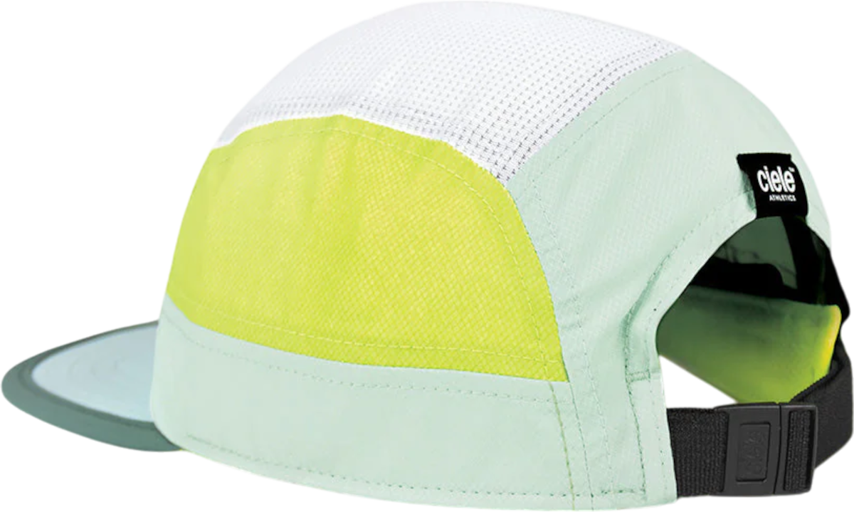 Kappe Ciele GOCap Field Iconic Bar - Dusty Turquoise/White - Top4Running.de