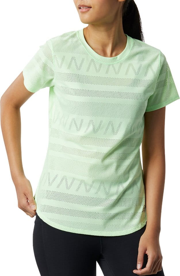 Tee-shirt New Balance Q Speed Jacquard Short Sleeve - Top4Running.fr