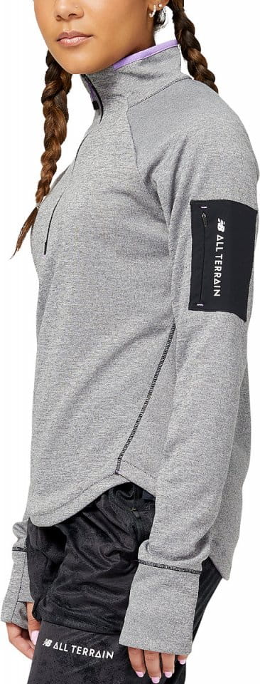 Sweatshirt New Balance Impact Run AT Half Zip Pullover - Top4Running.ie